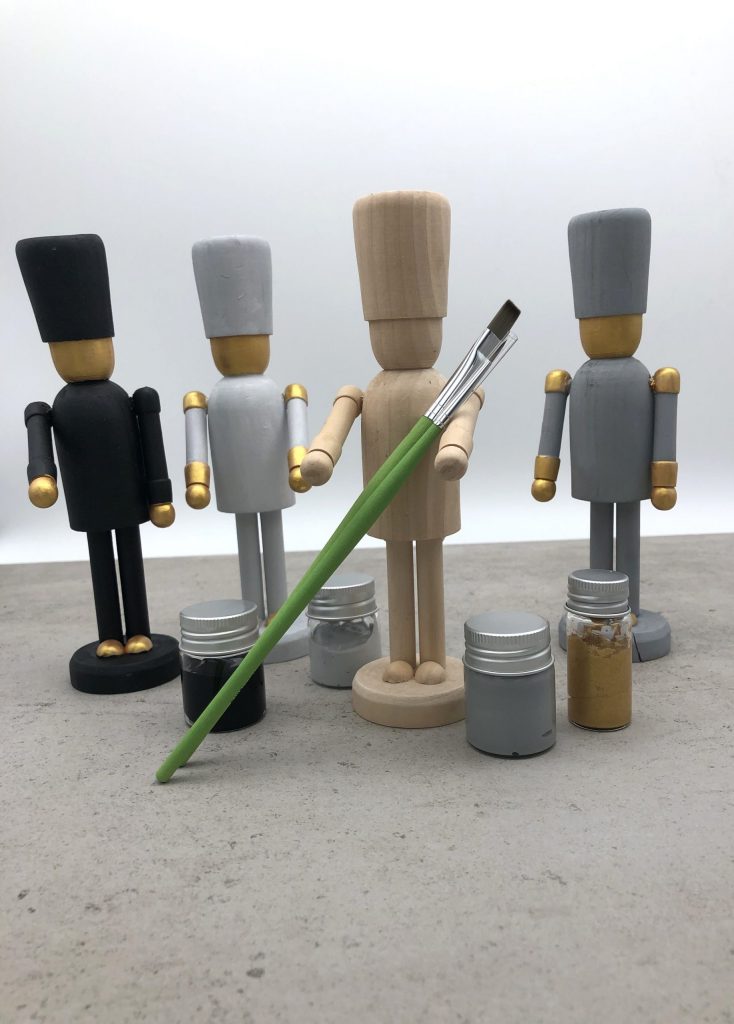 DIY Set Nussknacker. Design-Weihnachtsfigur. - Kreaglueck